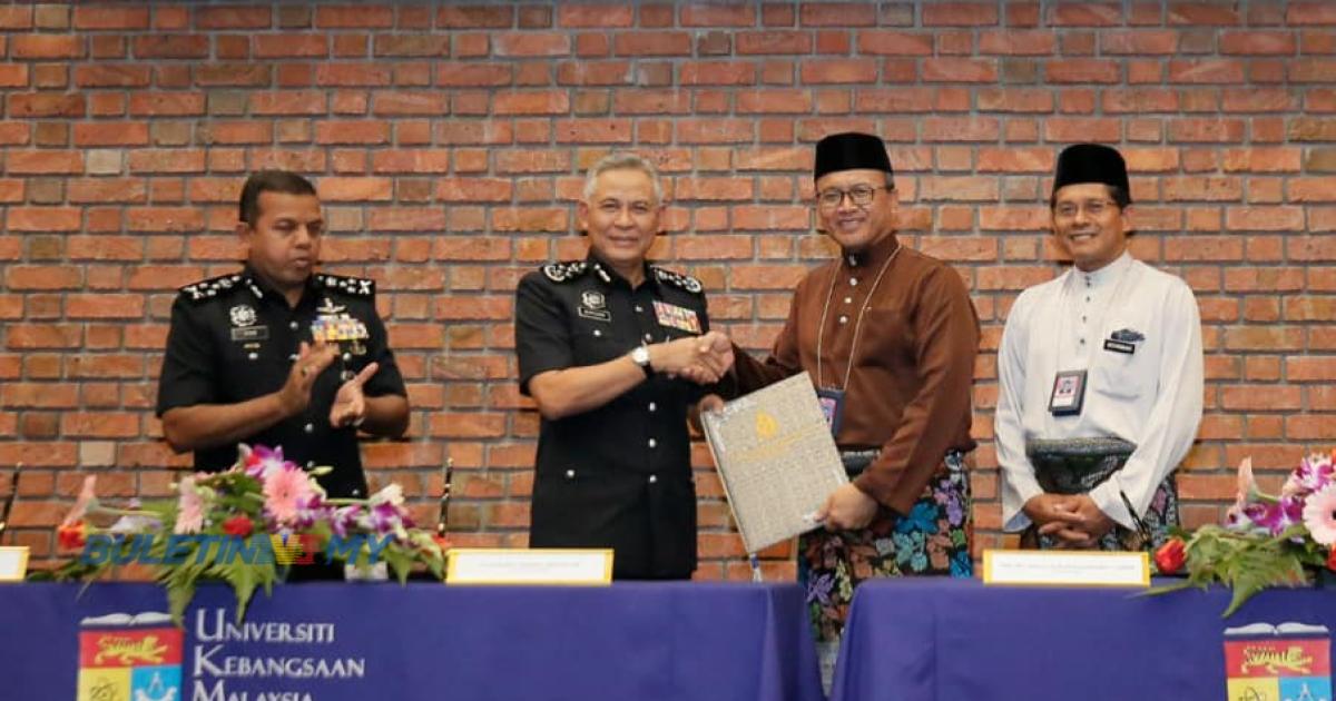 PDRM, UKM Jalin Kerjasama Tingkat Keupayaan Siasatan JSJN | BULETIN TV3 ...