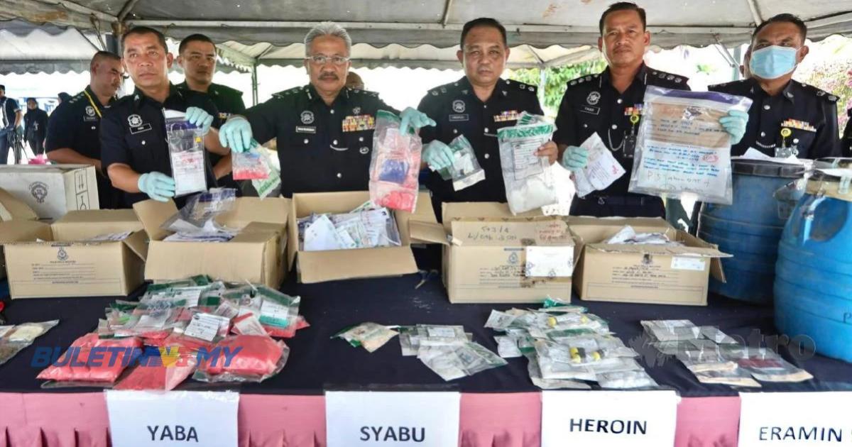 Polis Lupus Dadah RM2.2 Juta Dirampas Sejak 1997 | BULETIN TV3 Malaysia
