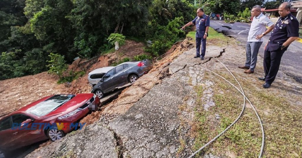 Tanah runtuh laluan Seremban – Mantin, Bomba saran guna LEKAS | BULETIN ...