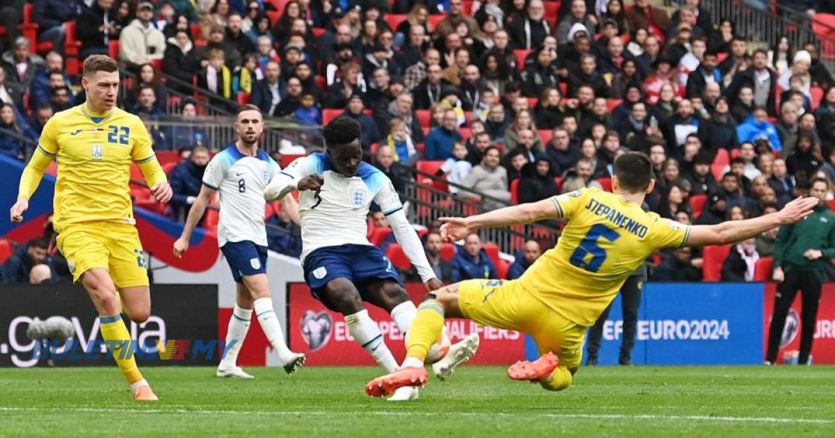 BOLA SEPAK: England menang lagi, Saka dan Kane terus pamer ketajaman ...