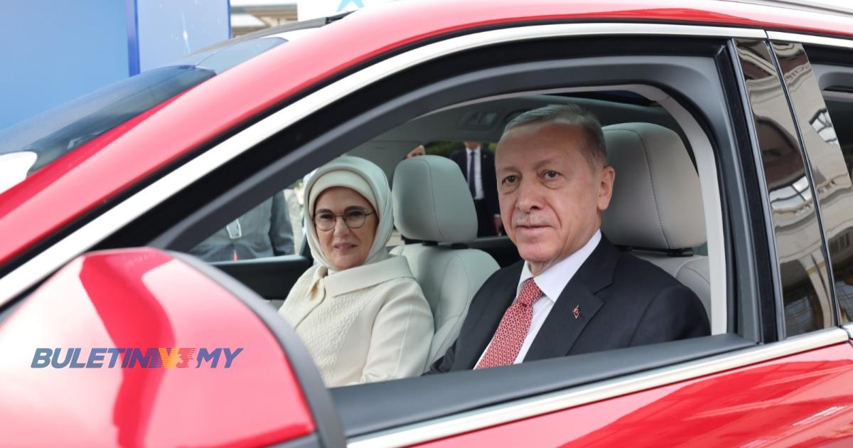Erdogan pemilik pertama kereta elektrik Turkiye. | BULETIN TV3 Malaysia