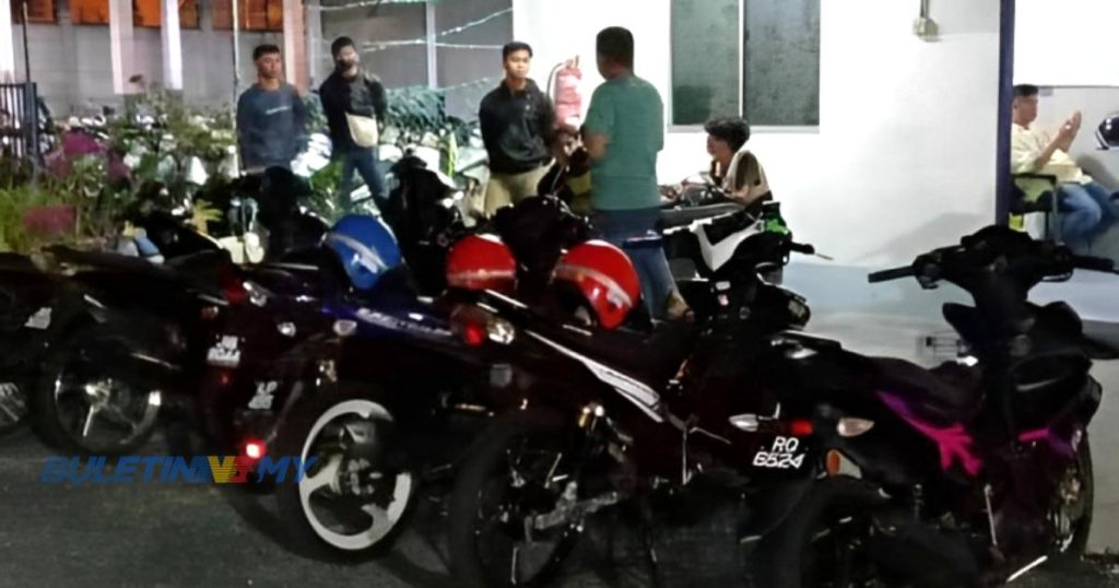 Polis serbu ‘port’ mat rempit di Batu Pahat | BULETIN TV3 Malaysia