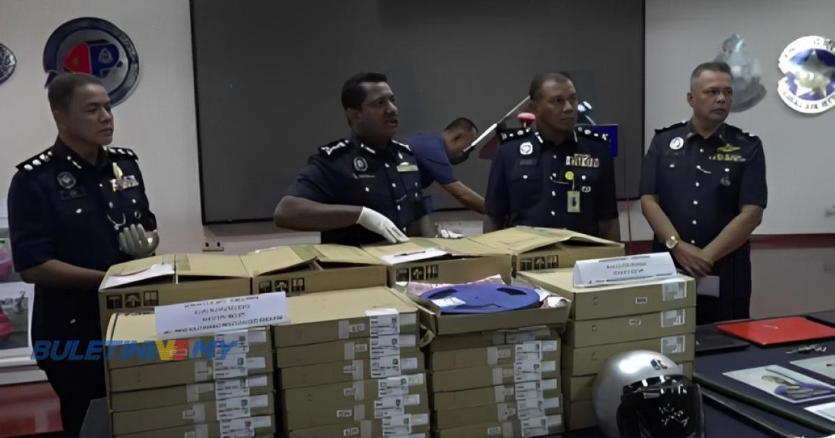 [VIDEO] Enam ditahan curi cip elektronik RM1.5 juta | BULETIN TV3 Malaysia