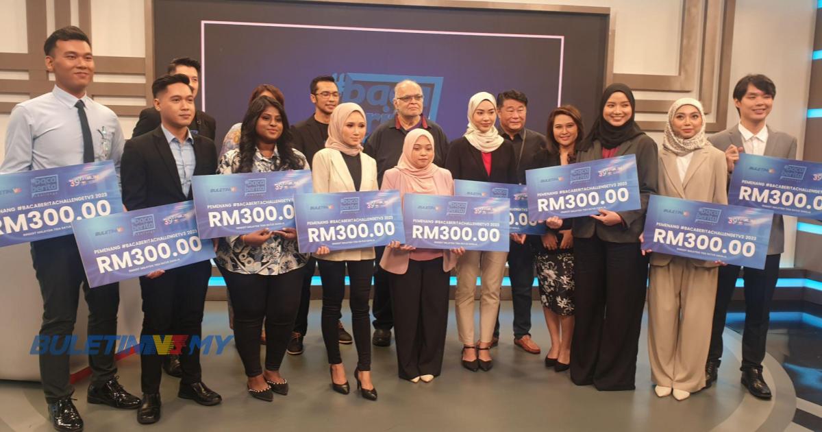 10 Pemenang #BacaBeritaChallengeTV3 Dirai Di Sri Pentas | BULETIN TV3 ...