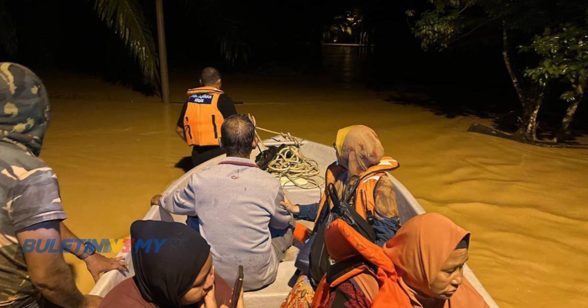 Banjir: Dua PPS dibuka di Baling, tempatkan 102 mangsa | BULETIN TV3 ...
