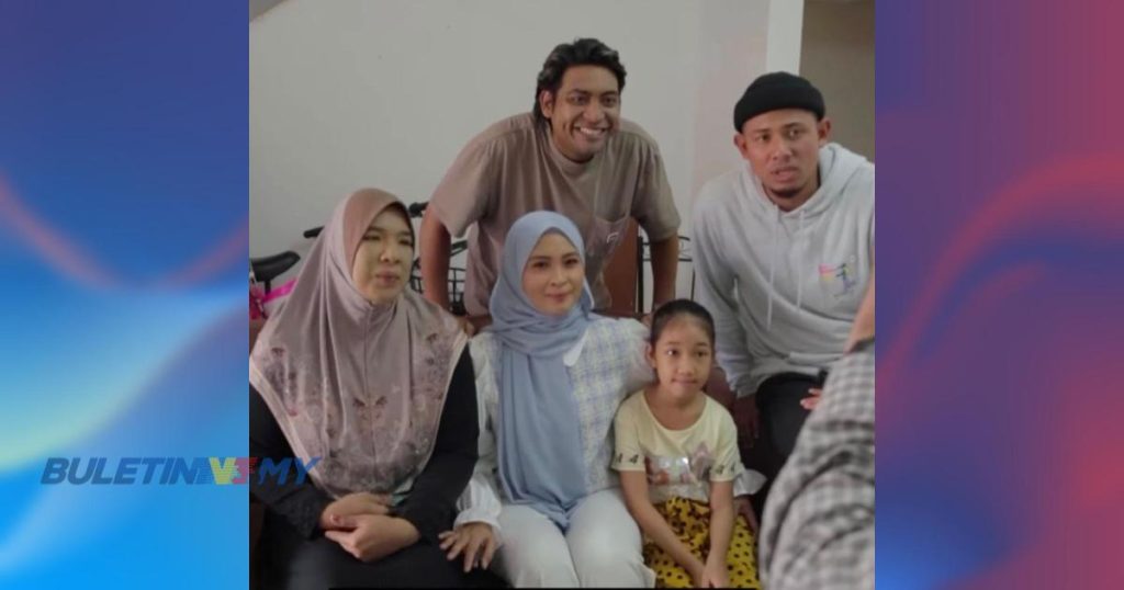 Anak mangsa tragedi Elmina ceria dapat jumpa Nana sempena ulang tahun ...