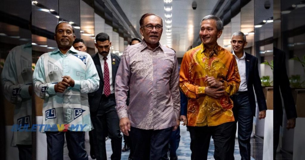 [VIDEO] Anwar tiba di Singapura sempena Permukiman Pemimpin Malaysia ...