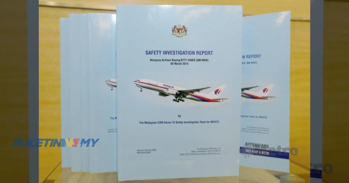 Misi pencarian MH370 boleh dilakukan semula berpandukan teori Richard ...