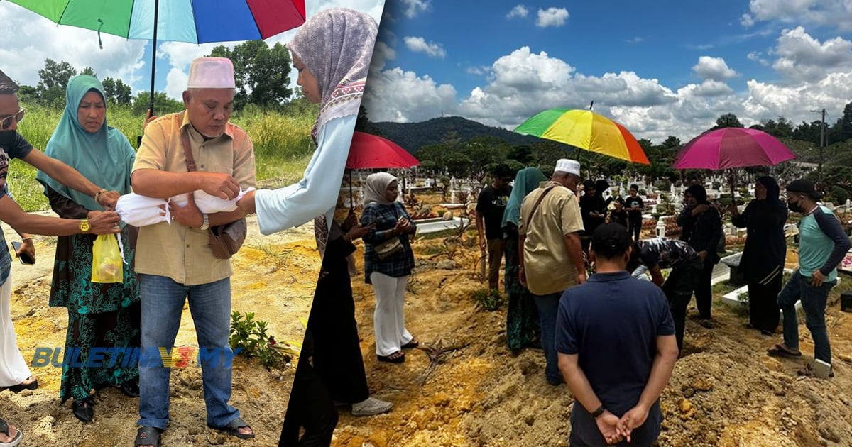 Tulang milik Bella selamat dikebumikan di Tanah Perkuburan Islam Banang ...