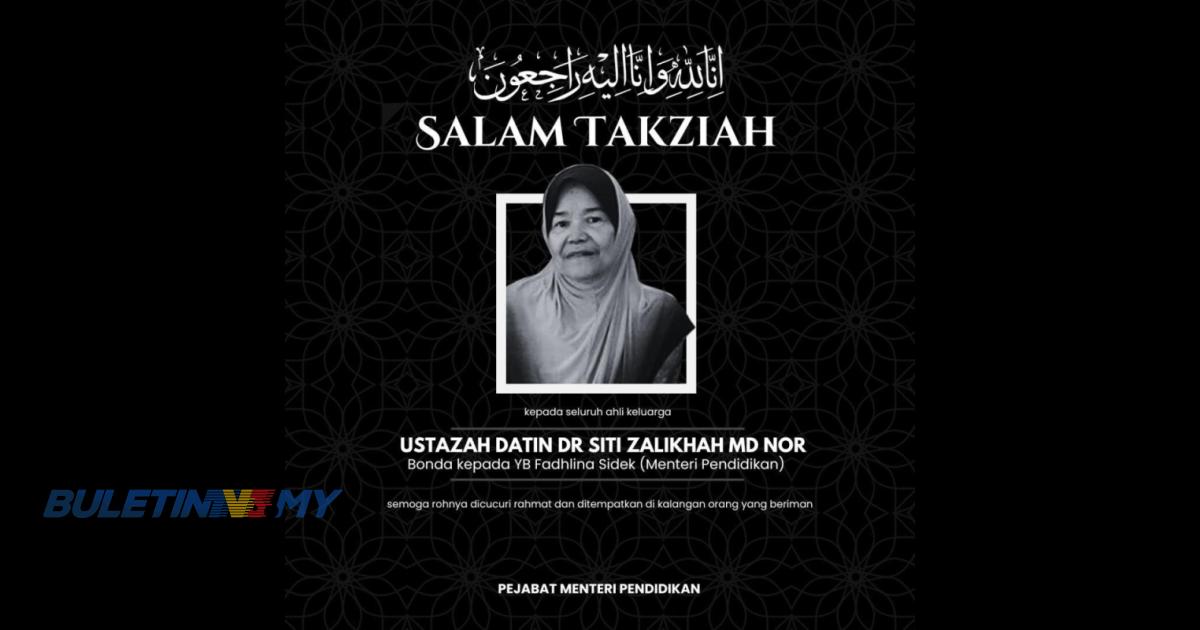 Jenazah ibu Fadhlina selamat dikebumikan | BULETIN TV3 Malaysia