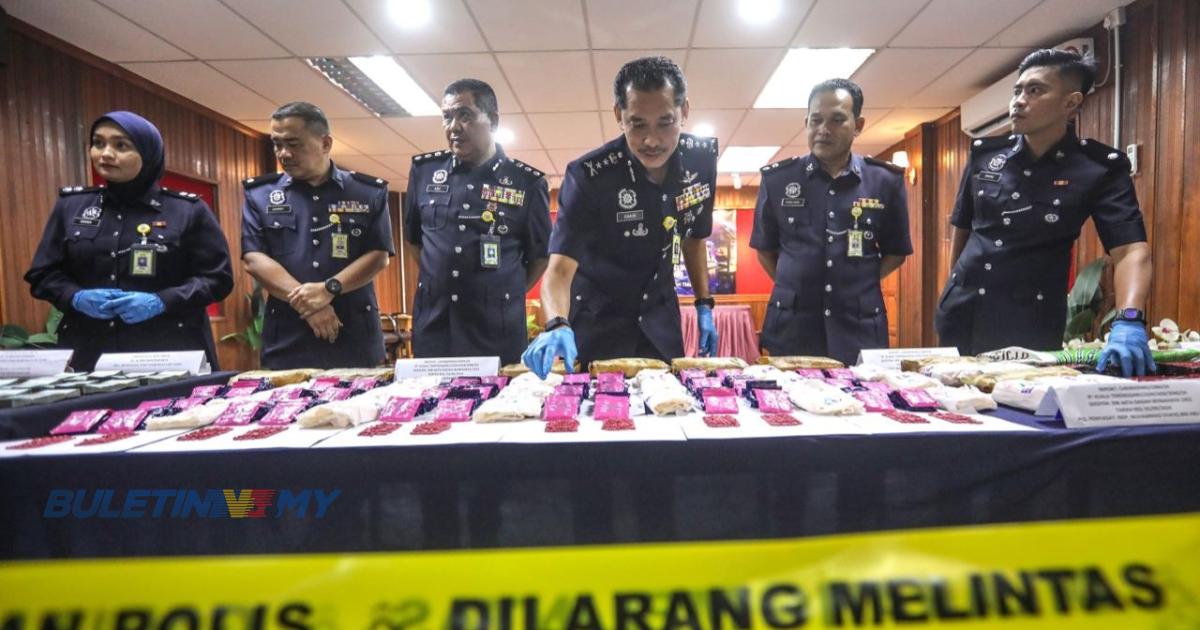 Polis rampas dadah, sita motosikal, rampas kereta bernilai RM1.05 juta ...