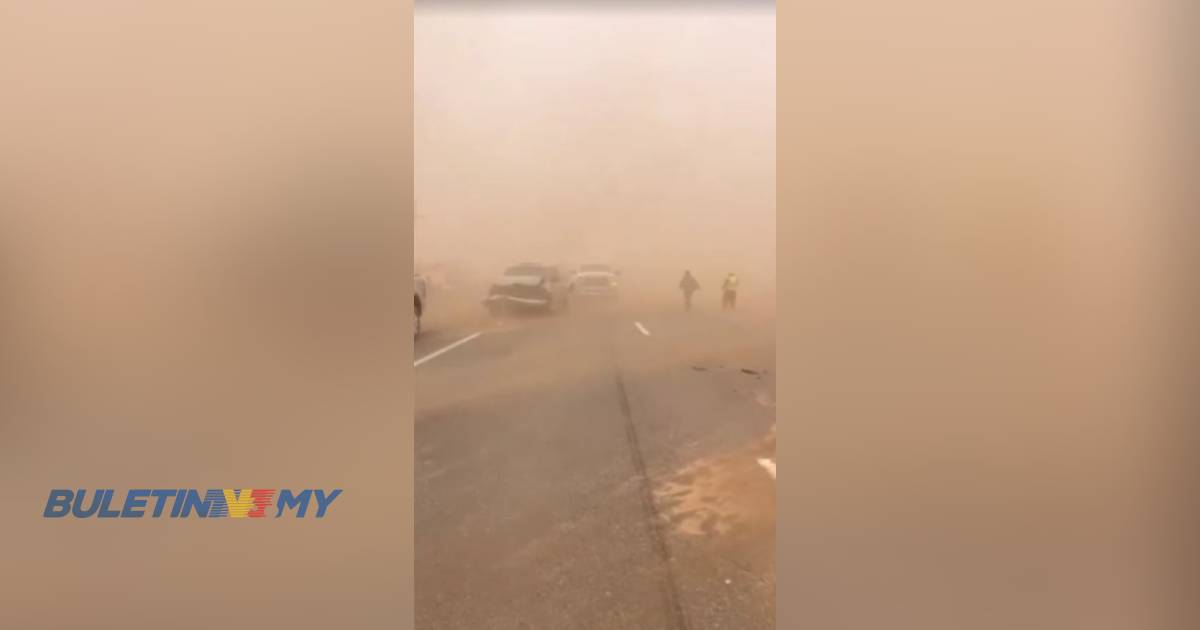 Ribut pasir landa selatan New Mexico | BULETIN TV3 Malaysia