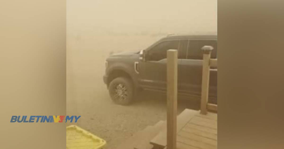 Ribut pasir landa New Mexico | BULETIN TV3 Malaysia