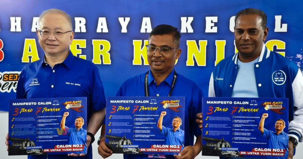 PRK Ayer Kuning: Dr Yusri tampil dengan 3 tekad, 7 Tawaran | BULETIN ...