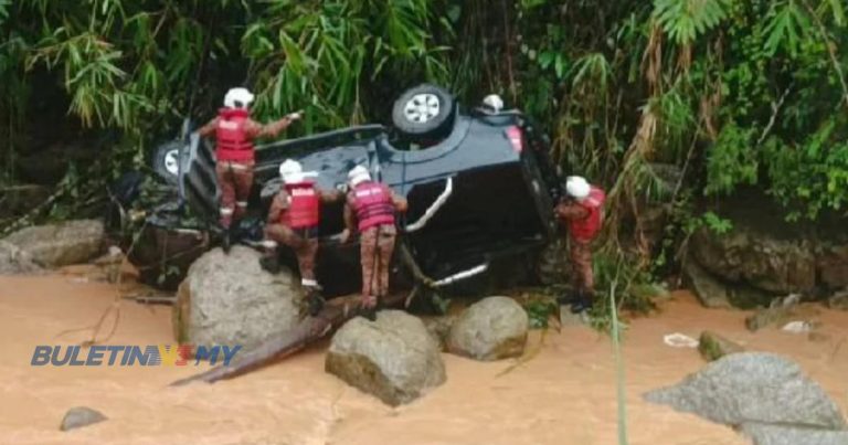 Orang Asli maut kenderaan terjunam ke tebing sungai | BULETIN TV3 Malaysia