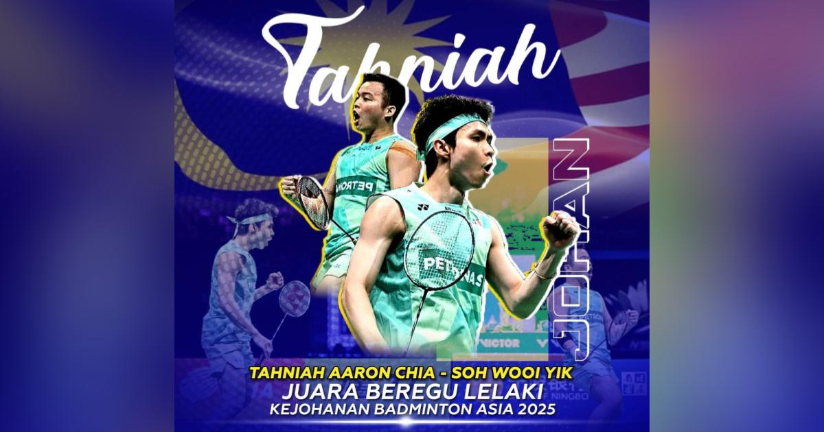 Kemenangan Aaron-Wooi Yik tarik perhatian TPM, Menteri Sukan | BULETIN ...