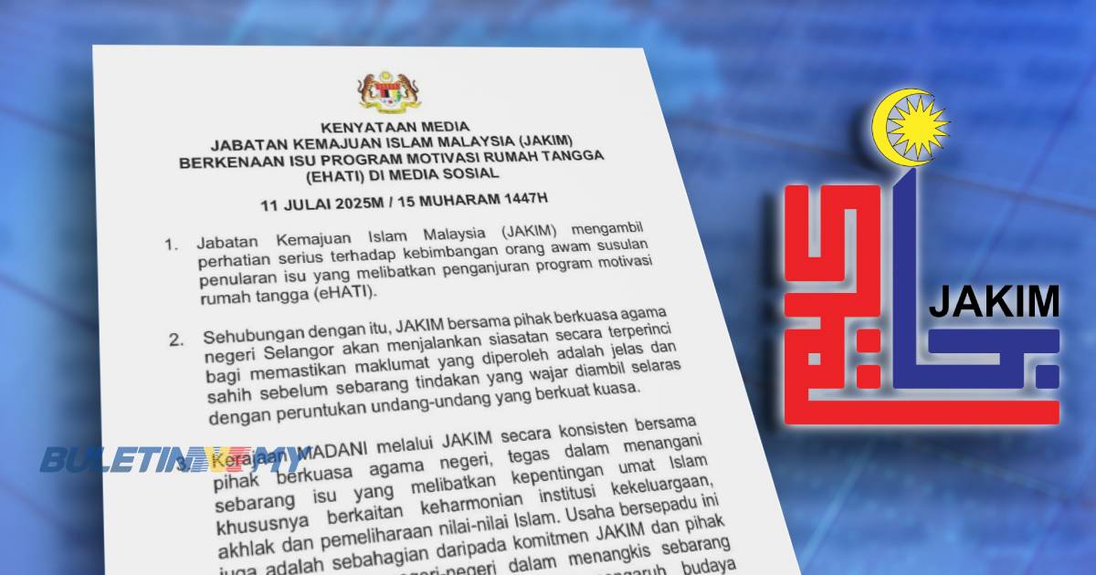 JAKIM akan siasat program rumah tangga didakwa bertentangan dengan ...