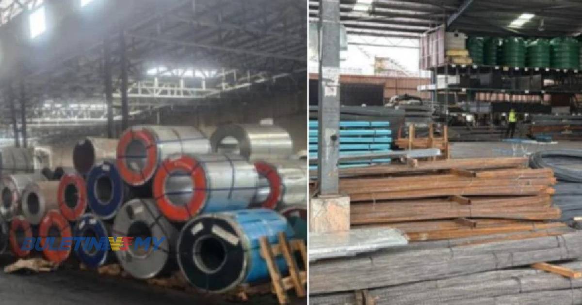 Gempur 6 kilang, logam import tanpa kelulusan sah RM96.35 juta dirampas ...