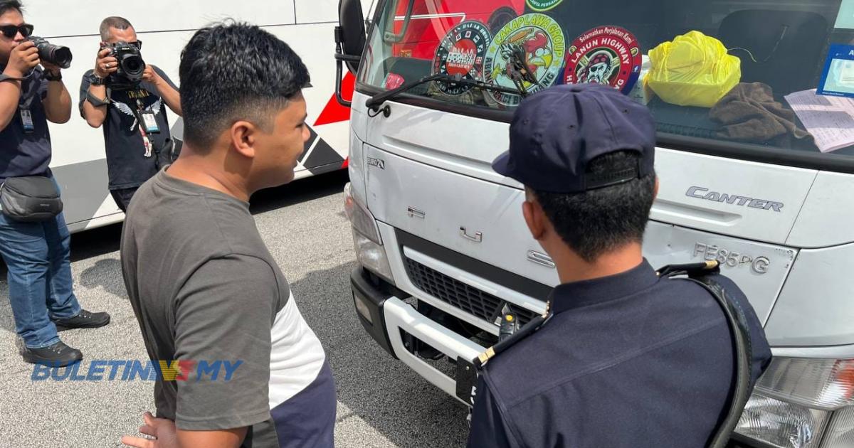 Op Khas Gempur Kenderaan Perdagangan: 1,672 saman dikeluarkan, 8 ...