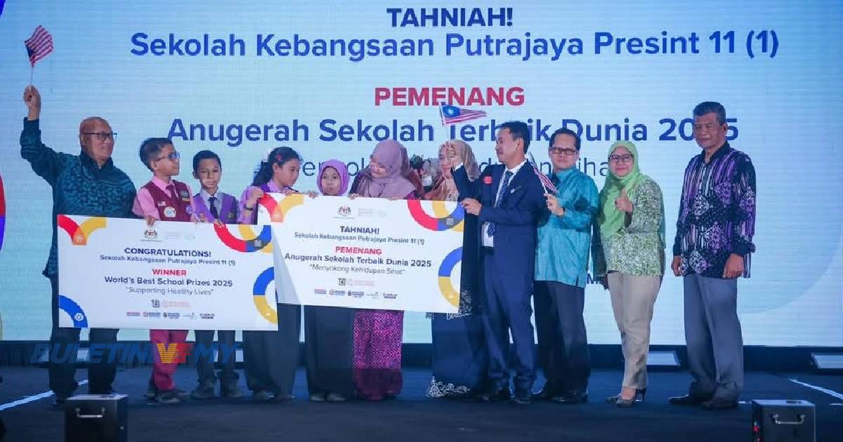 SK Putrajaya Presint 11(1) Pemenang Anugerah Sekolah Terbaik Dunia 2025 ...