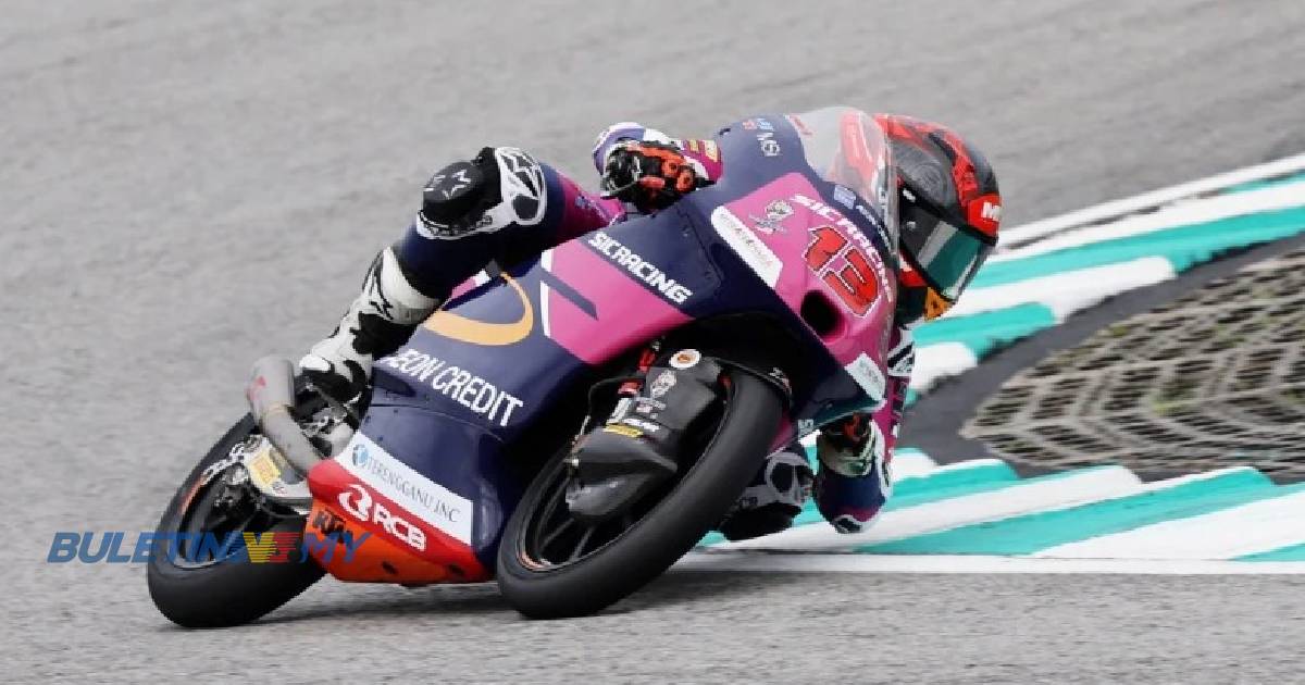 Hakim Danish terpaksa akur masalah teknikal di Grand Prix Malaysia ...