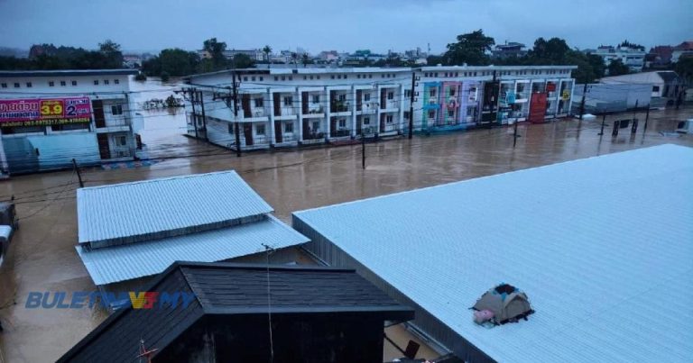 Amaran banjir tahap merah dikeluar, lebih 1,000 pelancong Malaysia ...