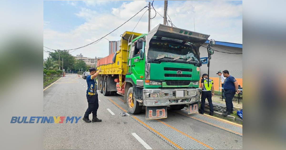 14 lori langgar had muatan disita JPJ Kuala Lumpur | BULETIN TV3 Malaysia