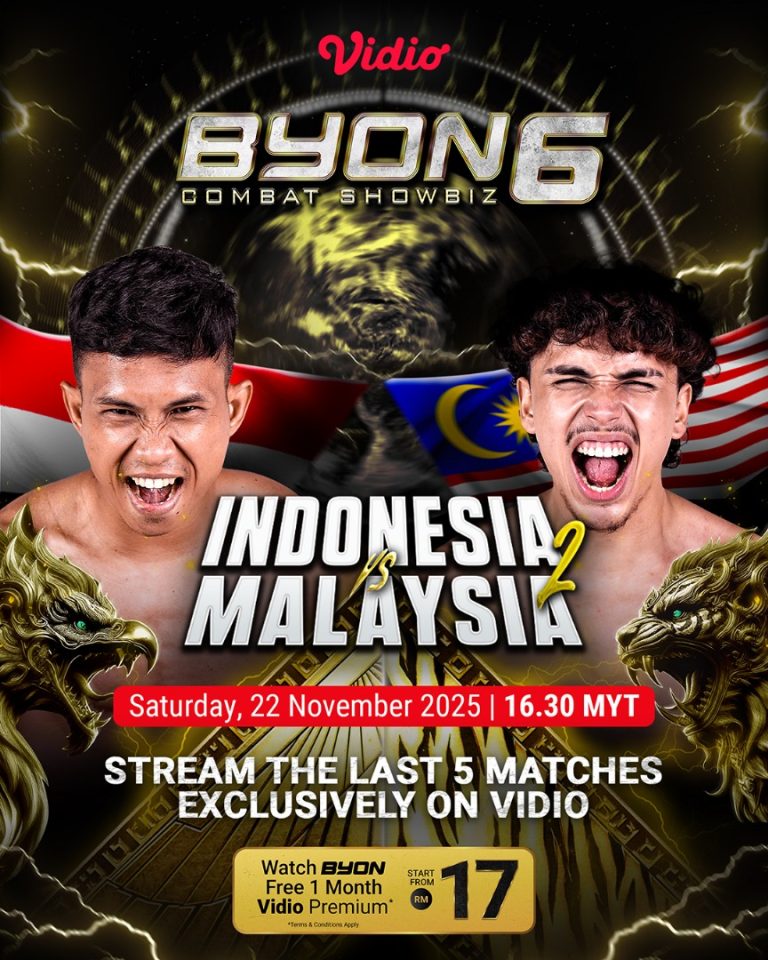 Byon Combat Showbiz Vol. 6, hidupkan semula pertarungan 2 negara ...