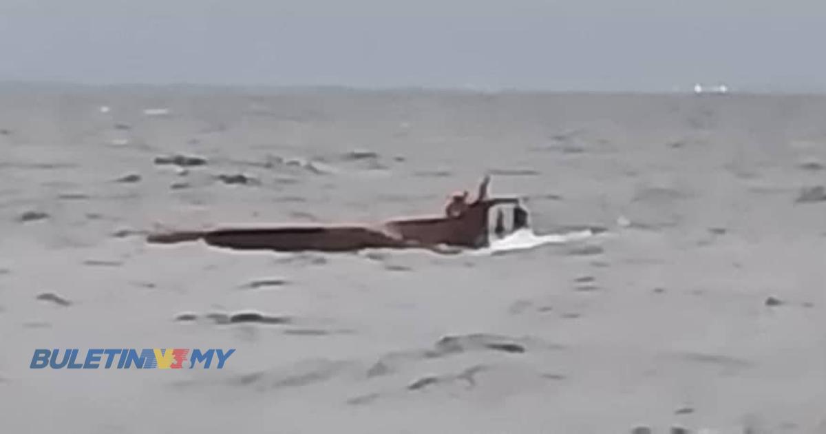 2 nelayan hilang selepas vesel terbalik di perairan Bintulu | BULETIN ...
