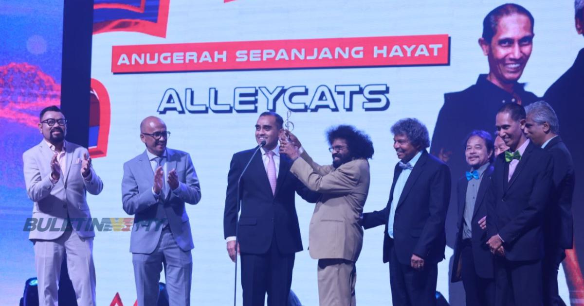 Kumpulan Alleycats terima Anugerah Pencapaian Sepanjang Hayat | BULETIN ...