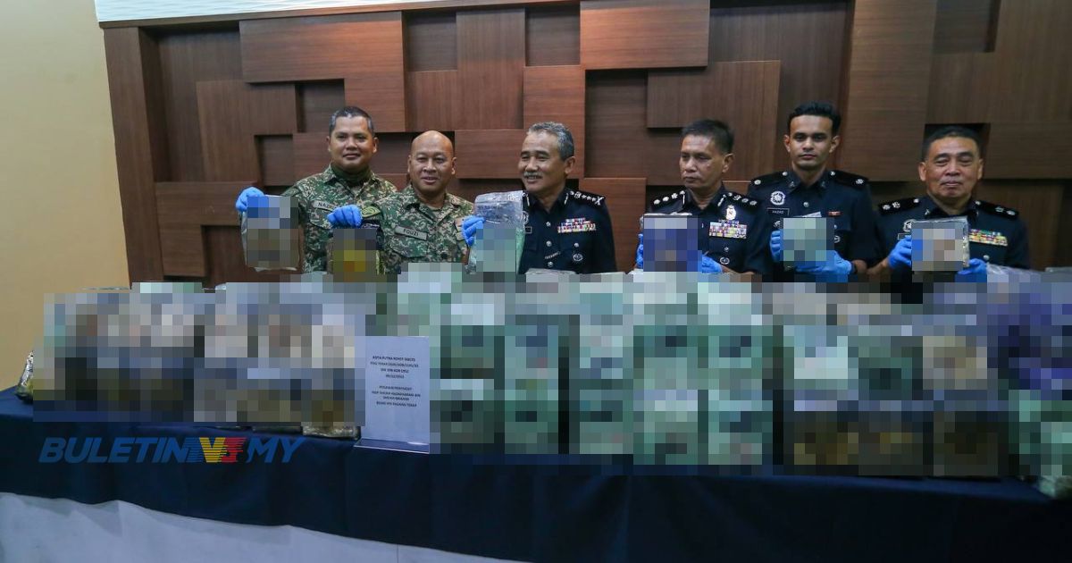 Sanggup galas guni 4km dalam hutan, dadah RM11 juta dirampas | BULETIN ...