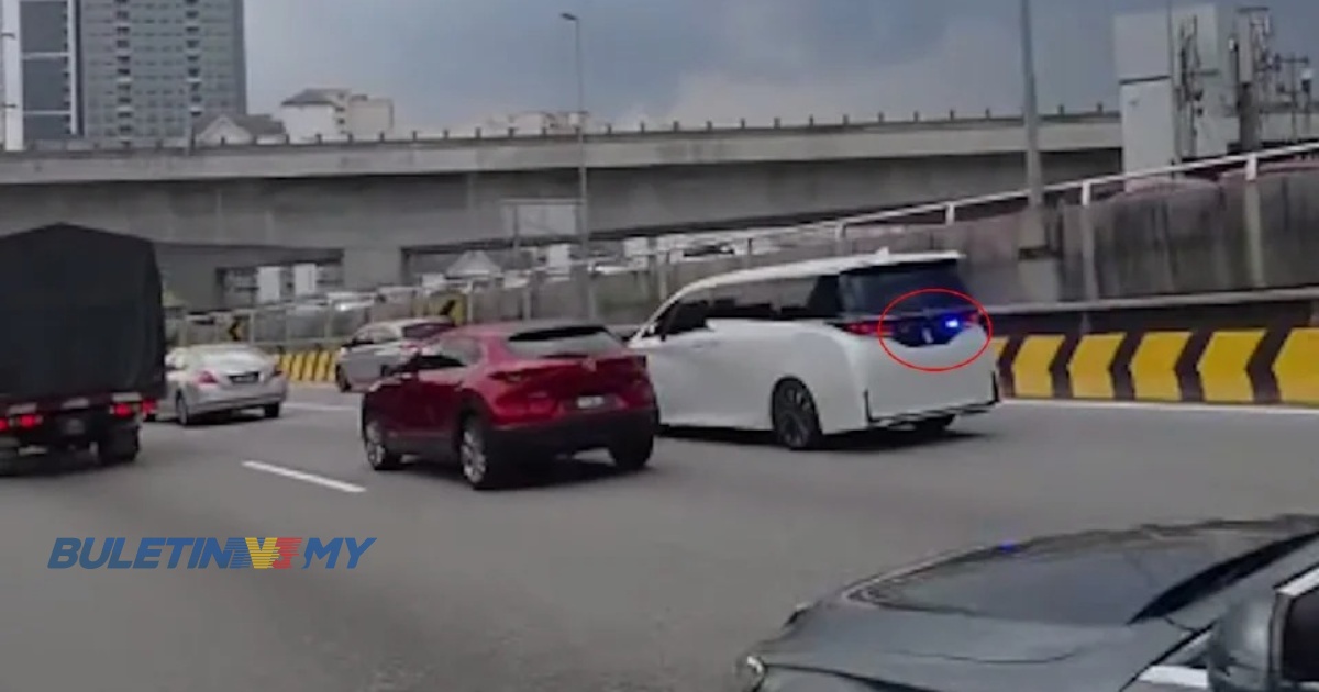 MPV guna siren palsu di lebuh raya dicari polis | BULETIN TV3 Malaysia