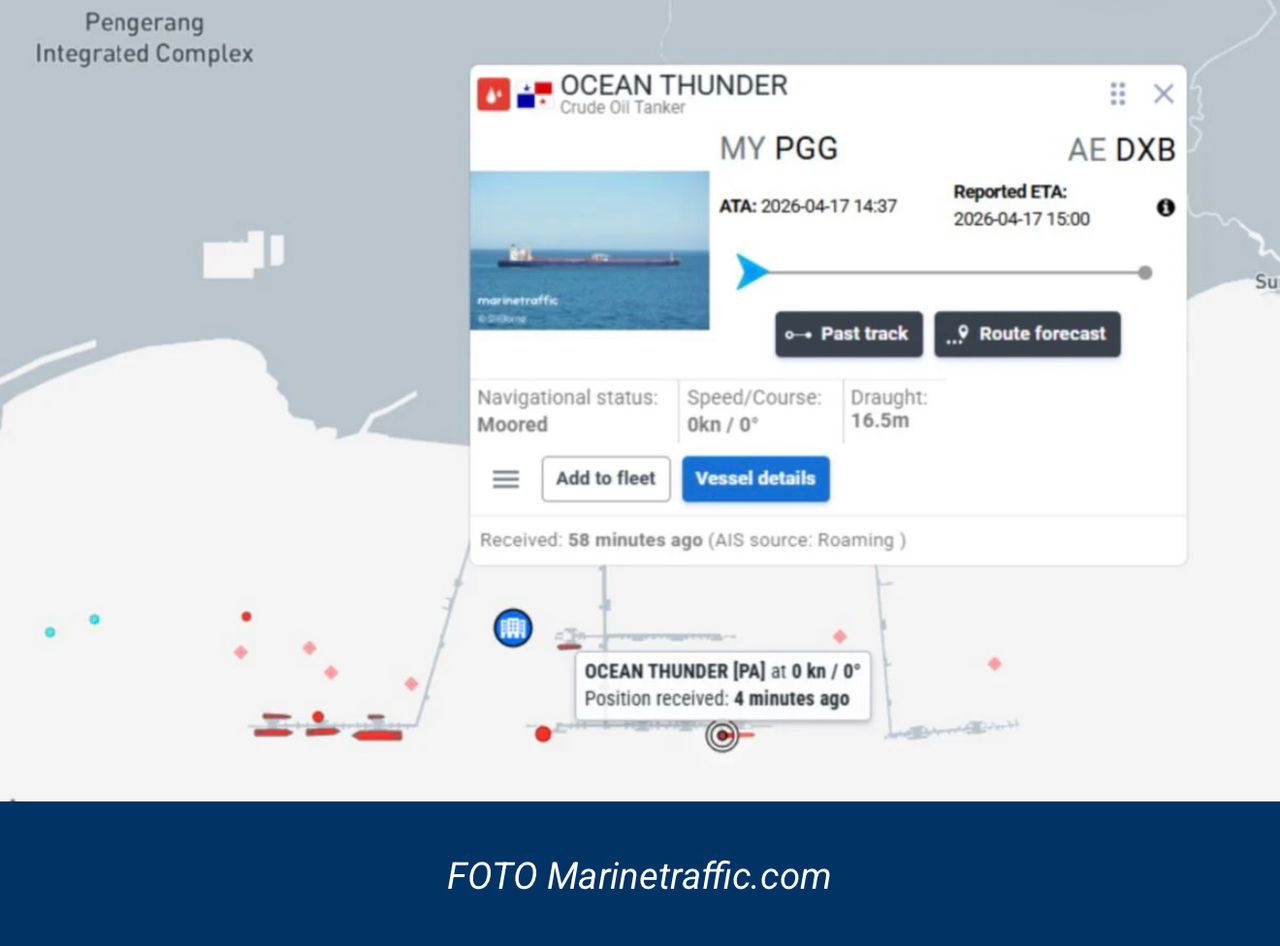 Kapal tangki Ocean Thunder selamat tiba | BULETIN TV3 Malaysia