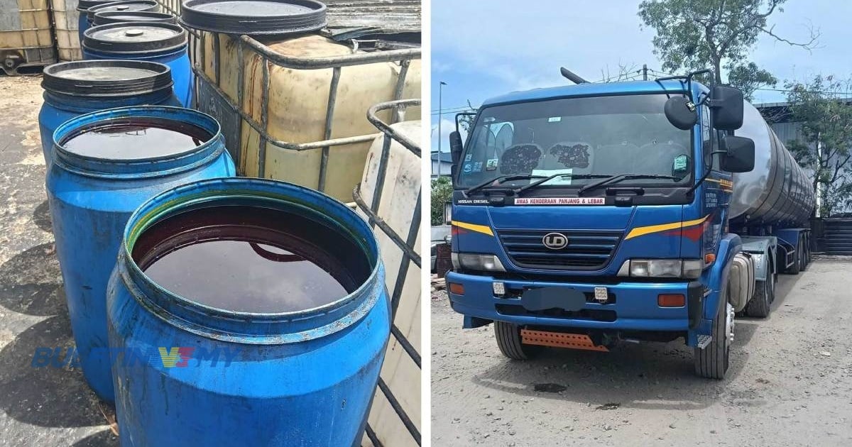 Kegiatan haram sindiket jual minyak sawit mentah terbongkar | BULETIN ...